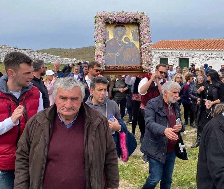Η Παναγία Κανάλα στη χώρα της Κύθνου (φωτό) – Kythnos.tv